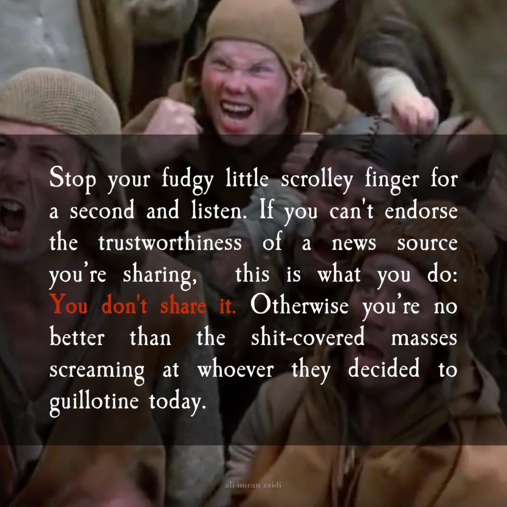 Ali Imran Zaidi | Writer, Filmmaker, Internet Guy