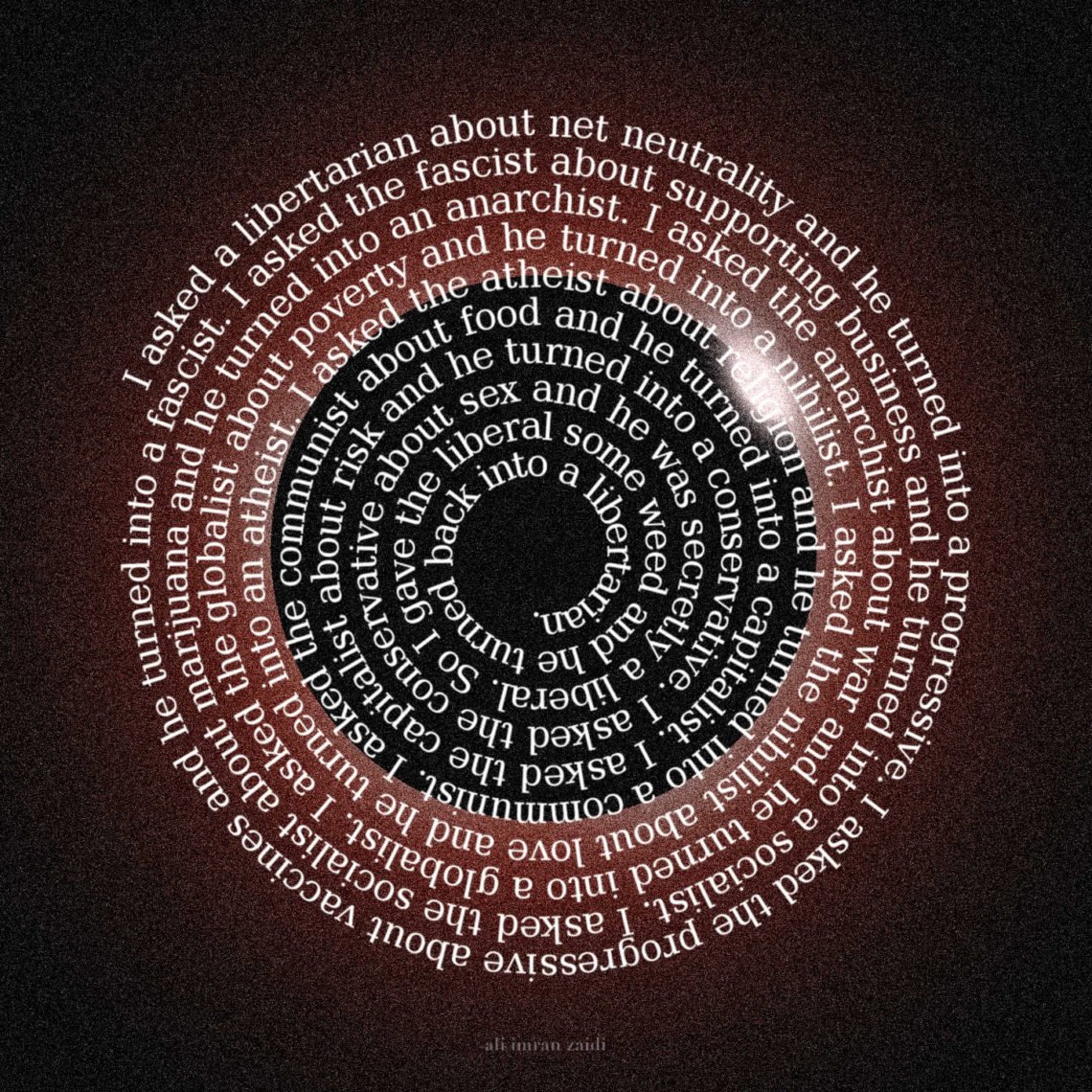 Ali Imran Zaidi | Writer, Filmmaker, Internet Guy